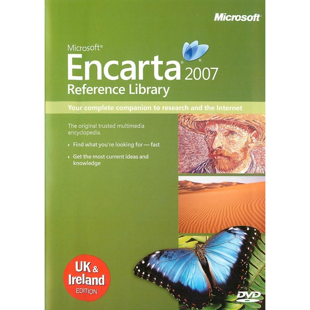 Microsoft Encarta Reference Library 2007 (PC DVD) - Xtrasoft NL