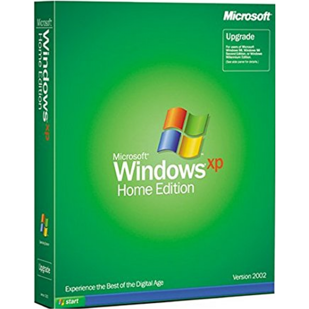 Microsoft Windows XP Home Upgrade SP3 Edition | Retail Pack (Disc and ...